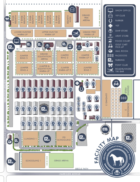 Stall Chart | Desert International Horse Park
