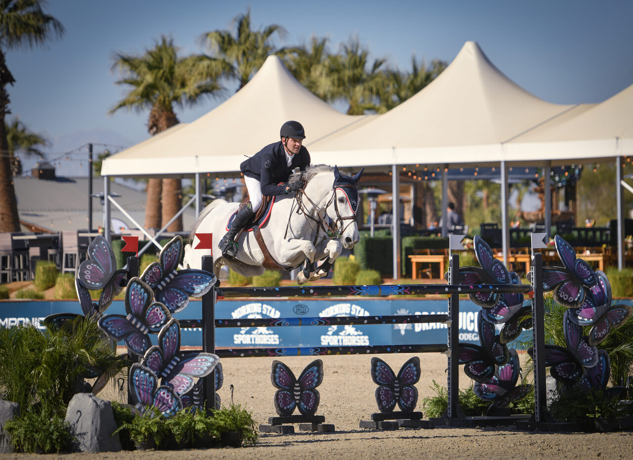 Eduardo Menezes Masters the $32,000 CSI2* IDA Development Speed ...