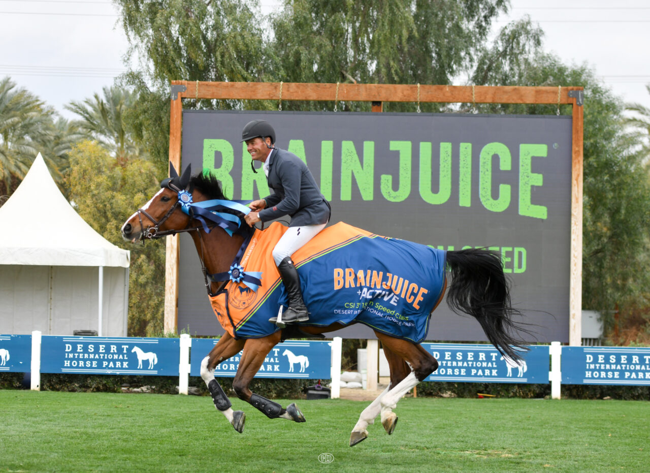 Kyle King Claims Victory in $32,000 BRAINJUICE CSI3* Welcome Speed ...